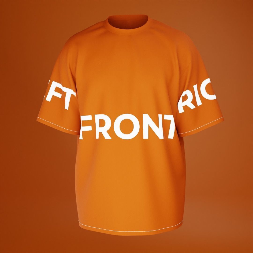 3D T shirt Mock up Walking and 360 Animation 3D model animated | CGTrader