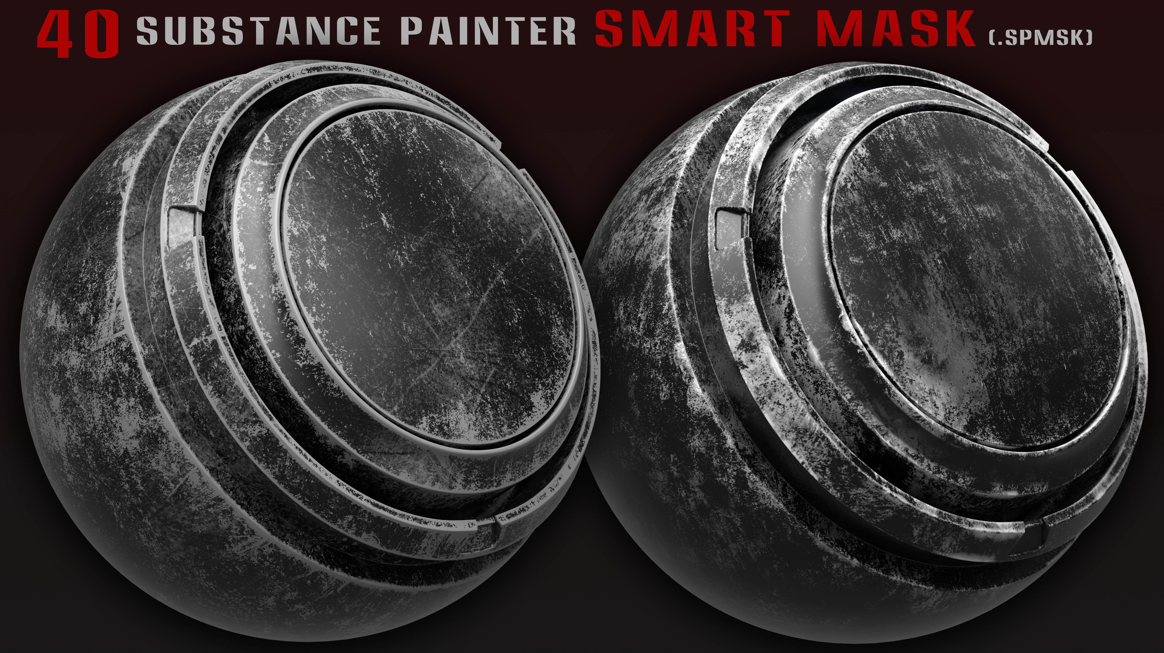 40 substance painter smart mask-Vol1 Texture | CGTrader