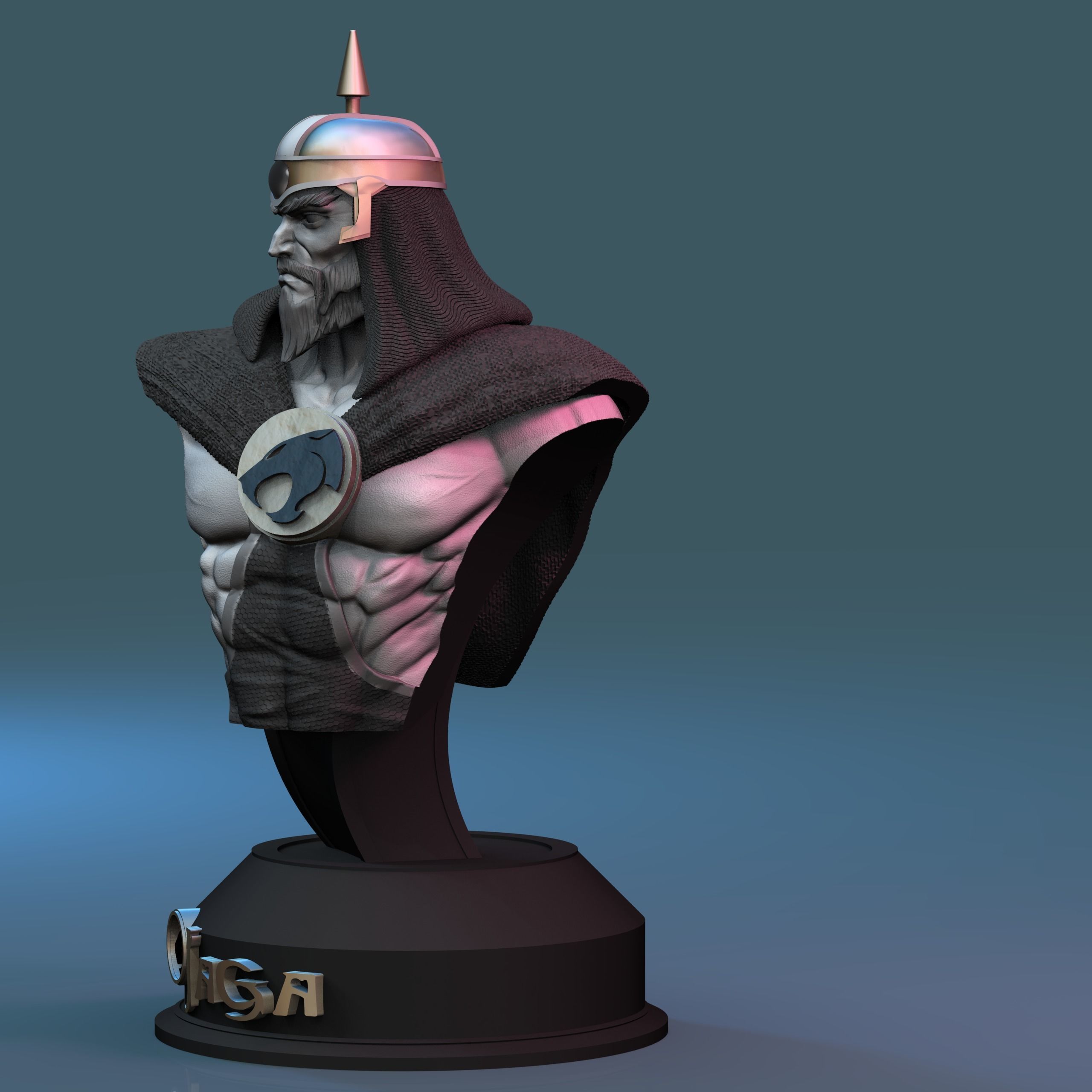 Jaga from Thundercats STL 3d printing collectibles by CG Pyro 3D model ...
