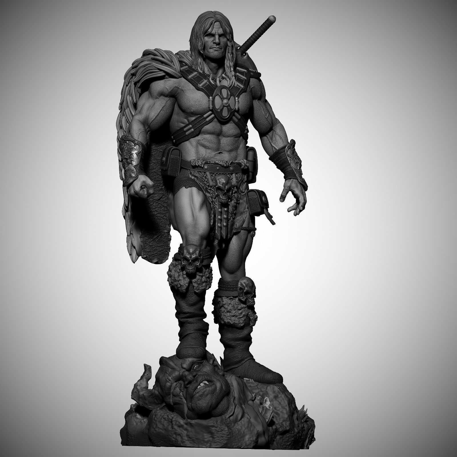 He-Man 3D Print 3D model 3D printable | CGTrader