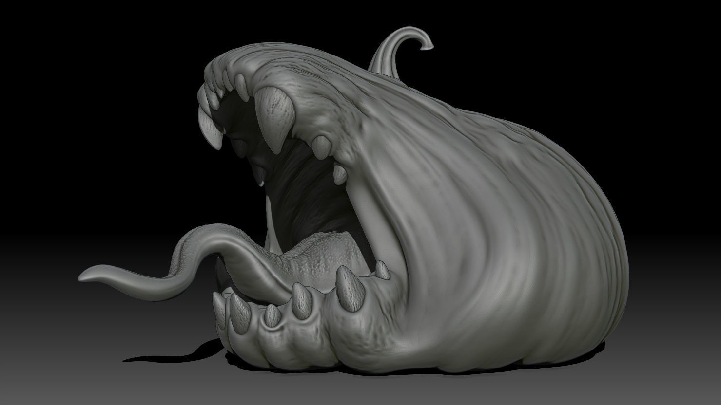3D PRINTABLE SCREAMING PUMPKIN CREATURE 3D model 3D printable | CGTrader