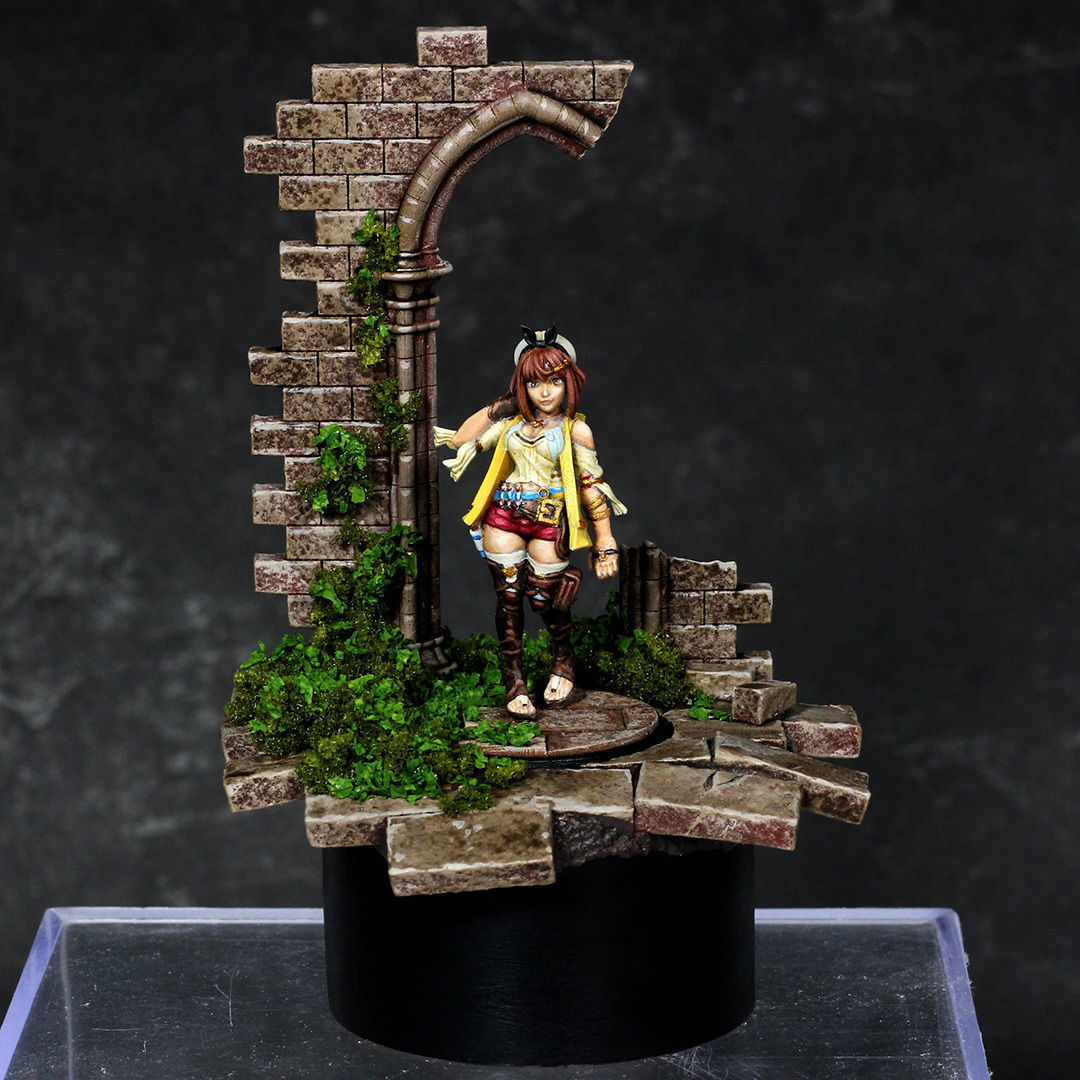 Ruined Arch - 32mm - Display Base free 3D model 3D printable | CGTrader