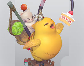 Chocobo 3D Printing Models | CGTrader