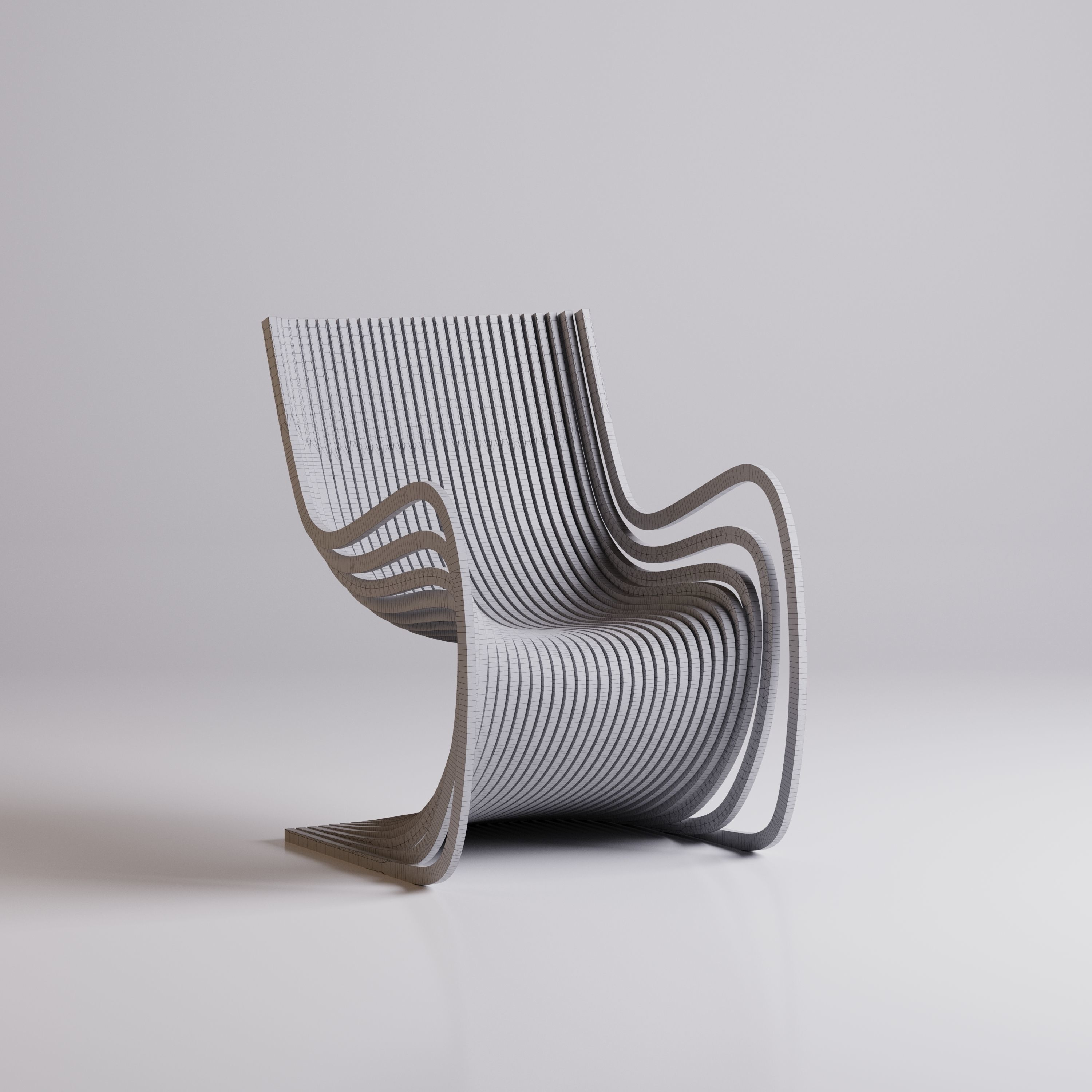 Parametric Chair 3D model | CGTrader