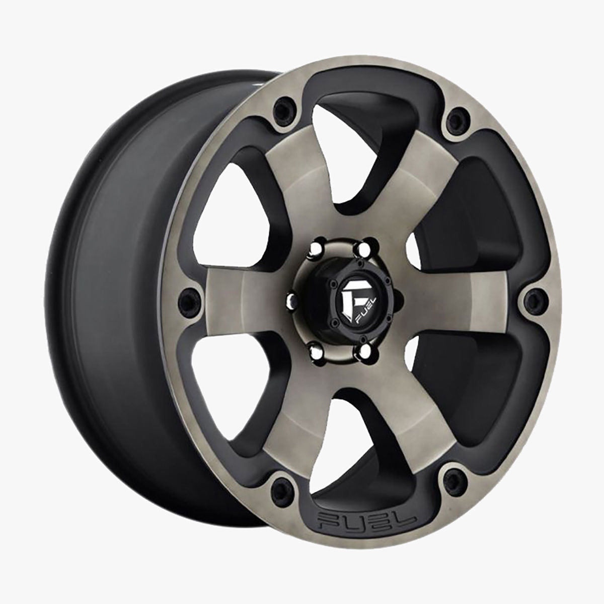 Fuel Beast Wheel Black With Dark Tint Face F150 Raptor 3D model | CGTrader