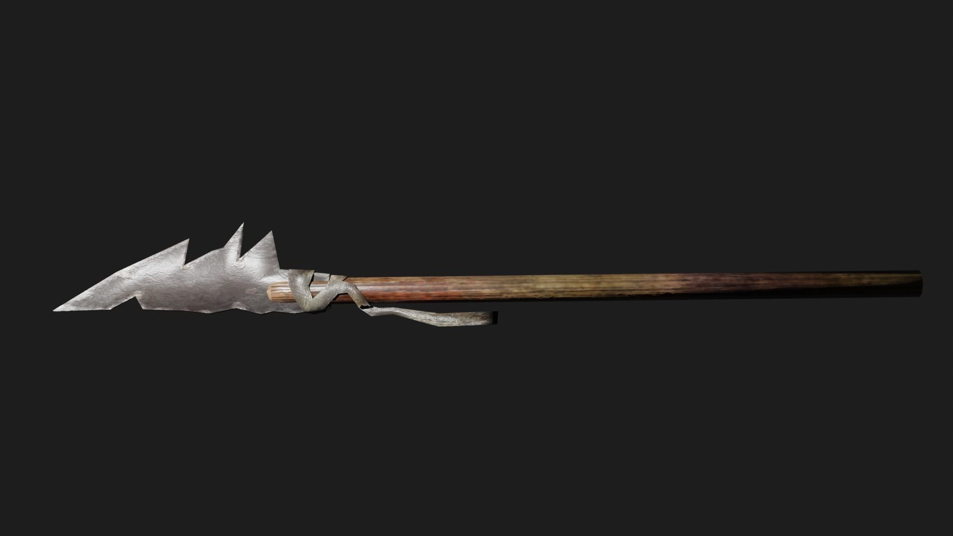 3D model Makeshift Spear VR / AR / low-poly | CGTrader