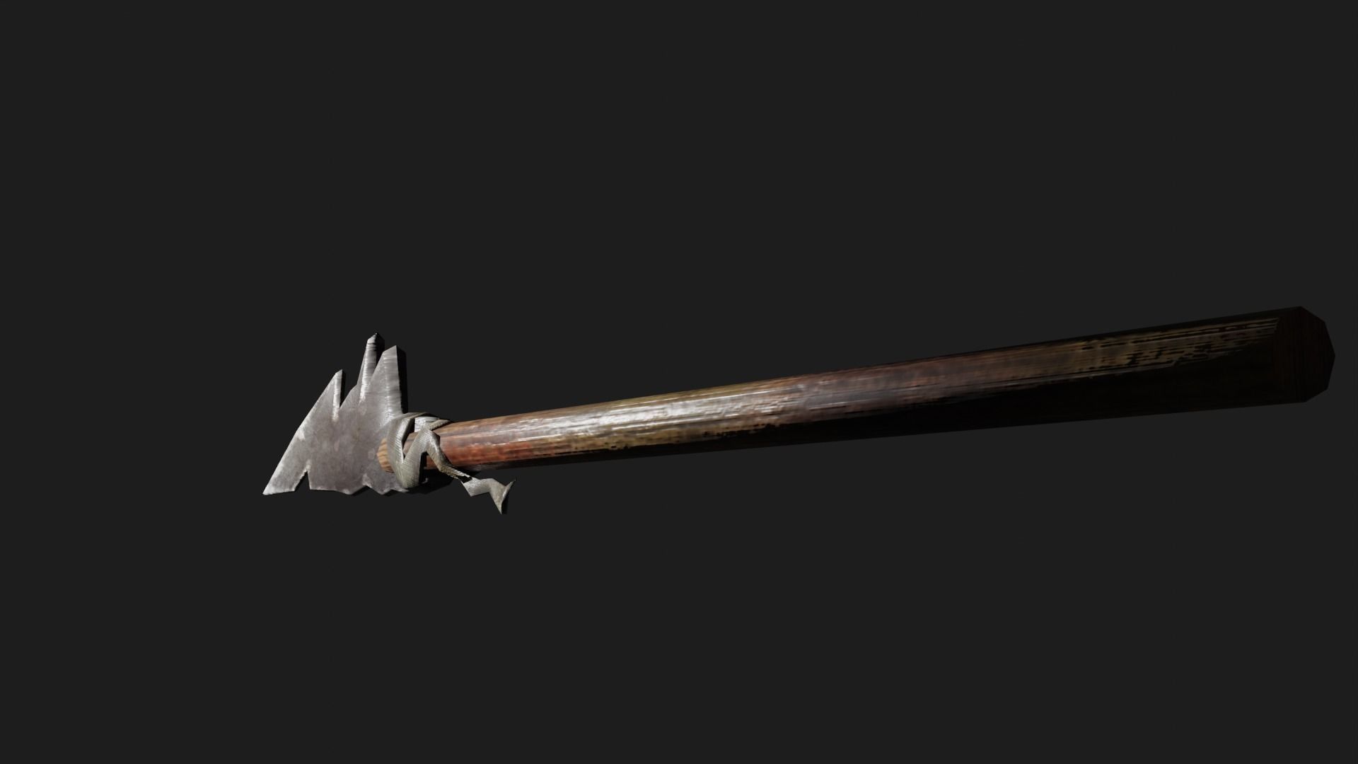 3D model Makeshift Spear VR / AR / low-poly | CGTrader