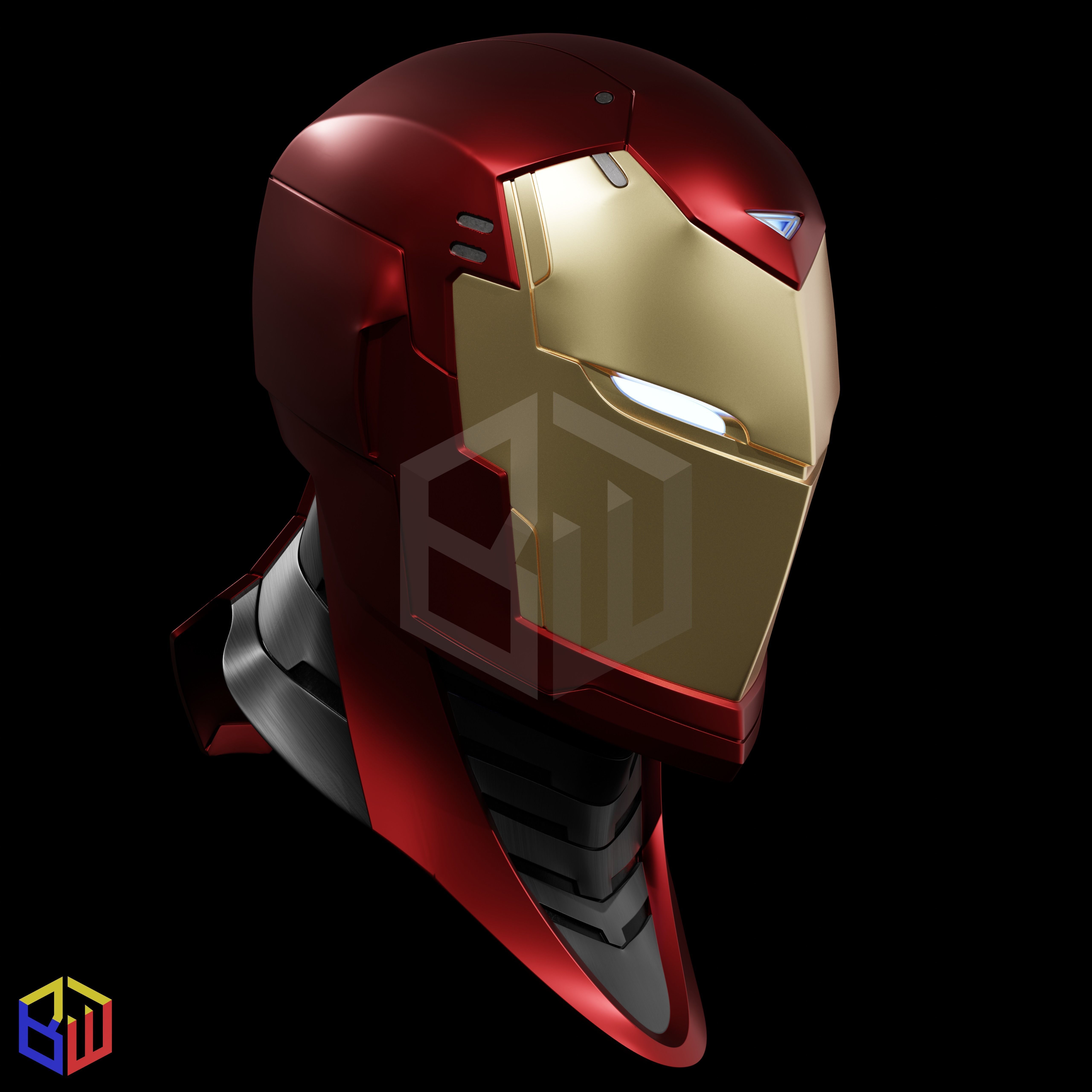 Iron Man Mark 51 Prime Helmet 3D model 3D printable | CGTrader