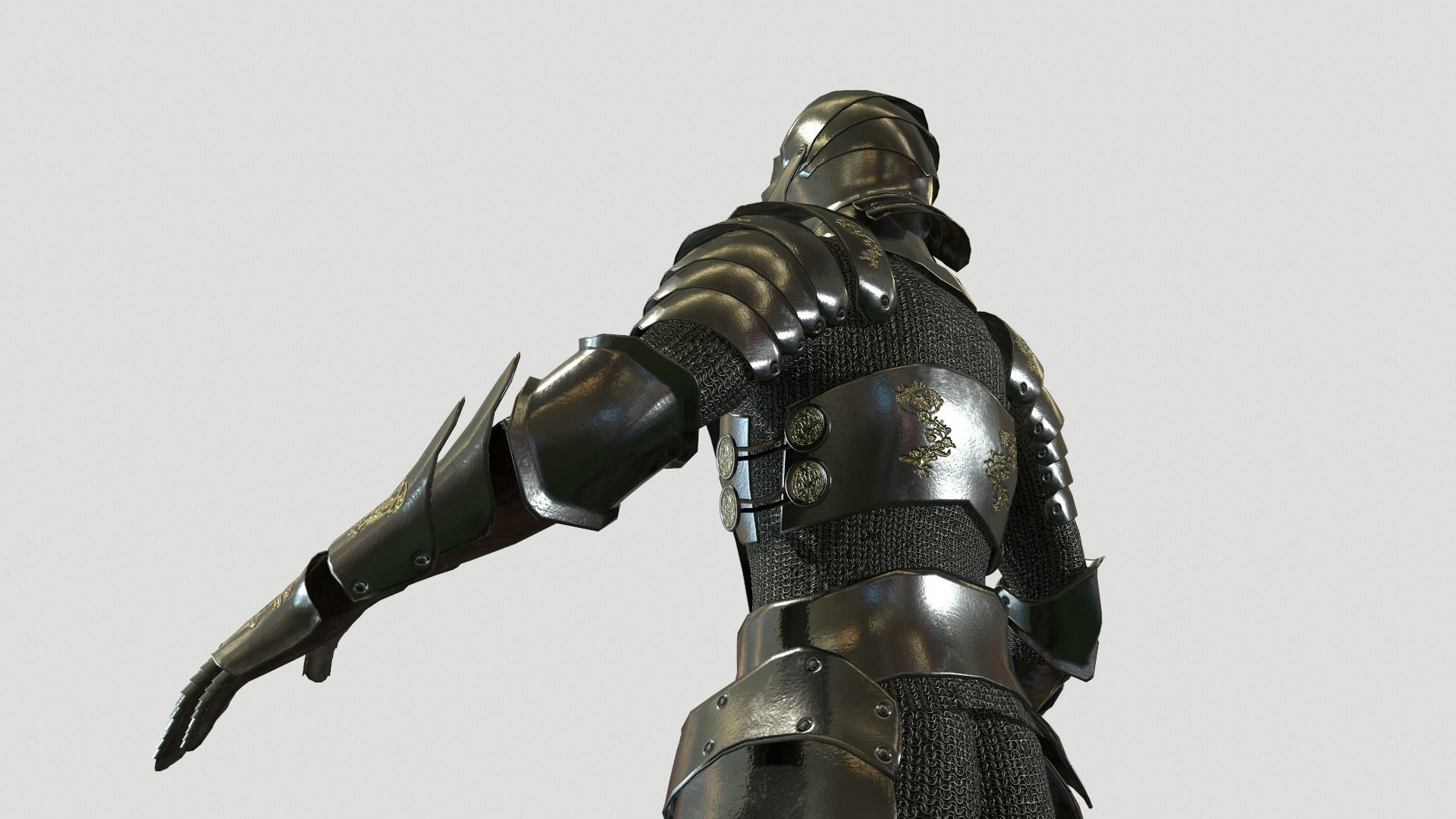 Fantasy Armor free VR / AR / low-poly 3D model | CGTrader