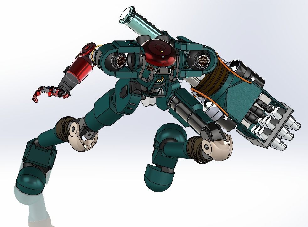 Lancer-IPS-Northstar Zheng Articulated 3D model 3D printable | CGTrader