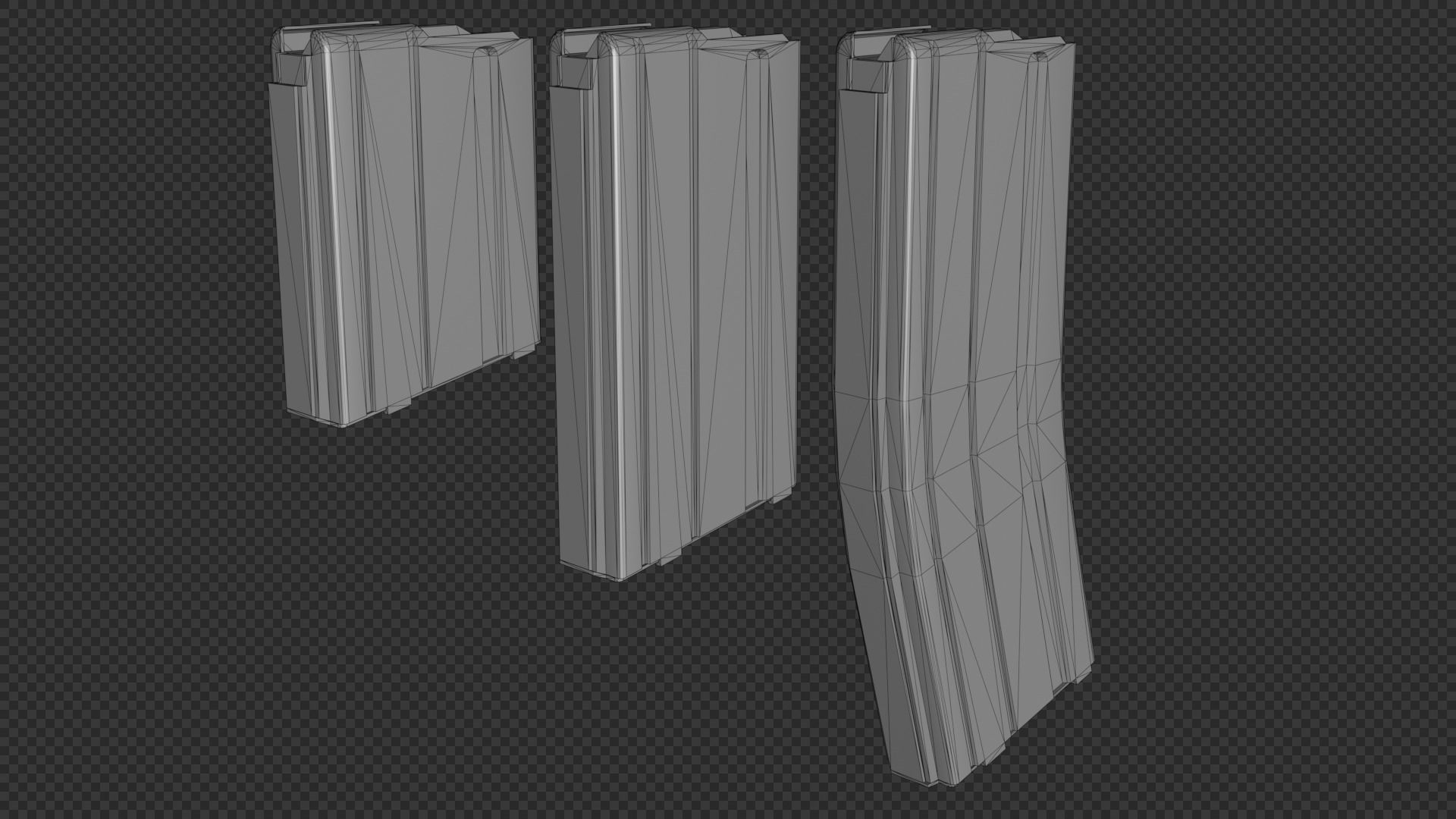 3D model AR-15 Stanag Magazine Bundle VR / AR / low-poly | CGTrader