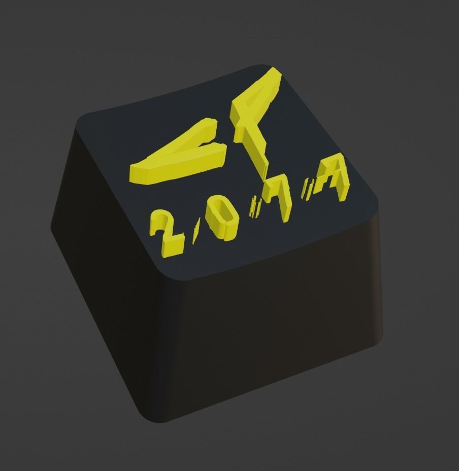 2X DAVID CYBERPUNK 2077 KEYCAPS MECHANISCHE TASTATUR MX CHERRY 3D model ...