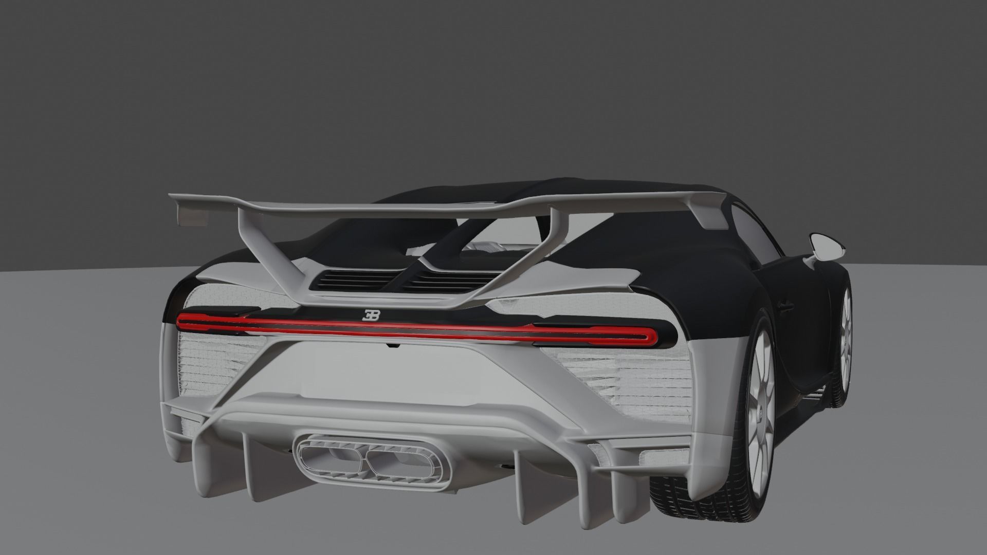 Andrew Tate Bugatti Chiron Pur Sport Rigged 3D model rigged | CGTrader