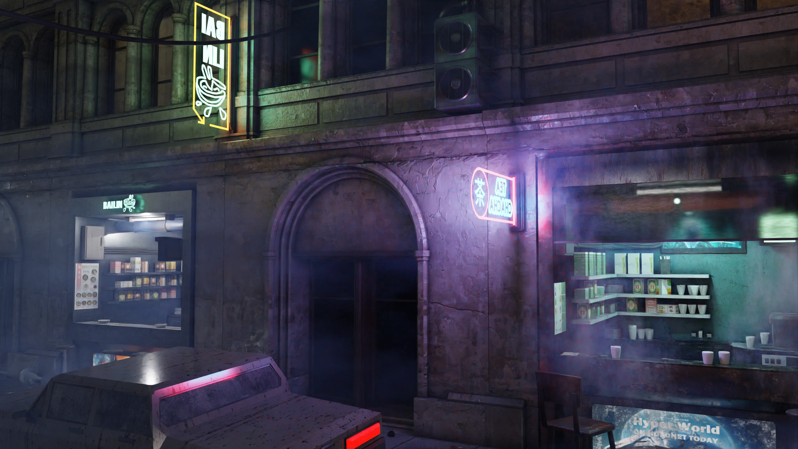 ULTRA Detailled Sci-Fi Cyberpunk City - Blender FULL VERSION 3D model ...