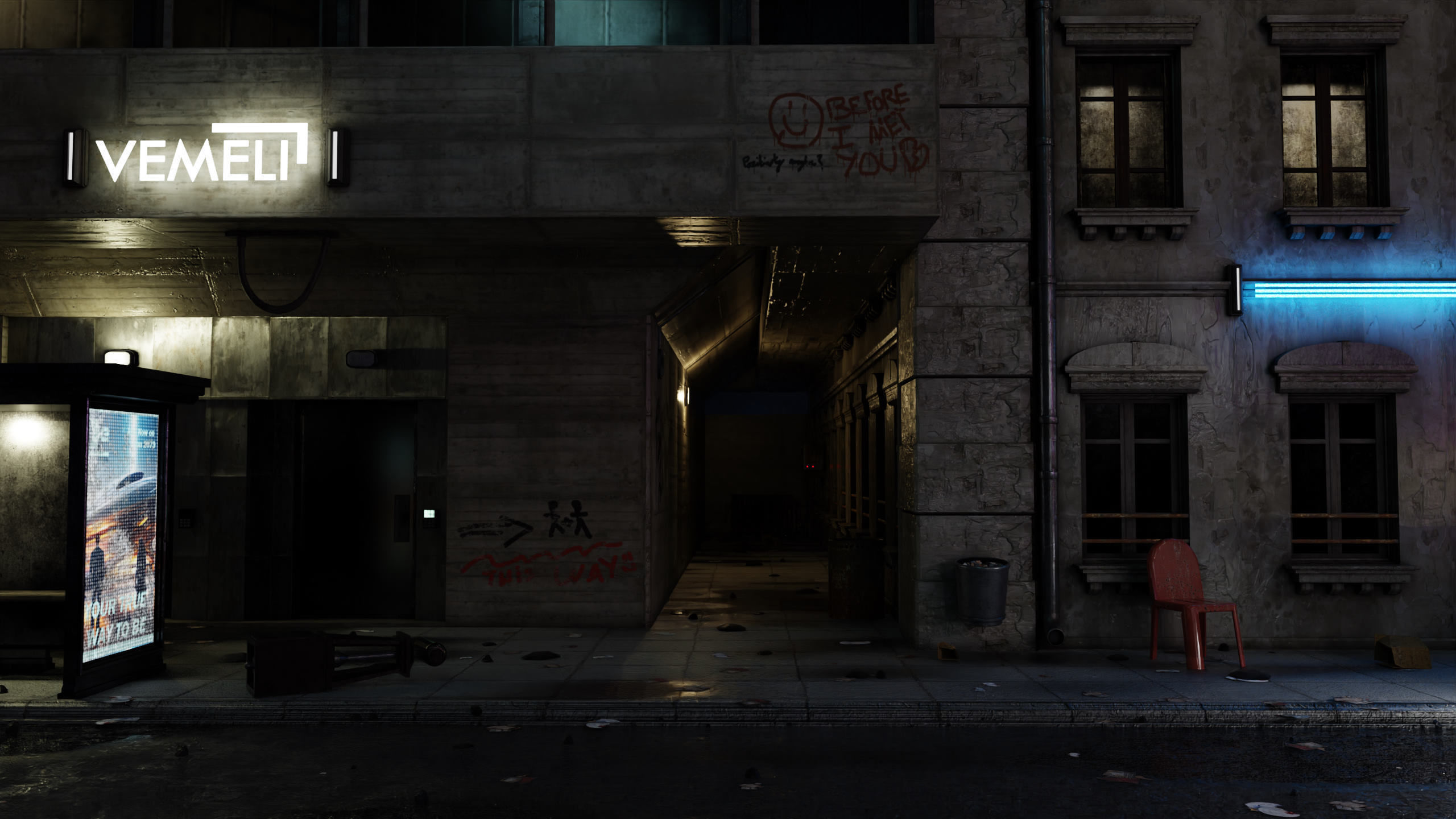 ULTRA Detailled Sci-Fi Cyberpunk City - Blender FULL VERSION 3D model ...