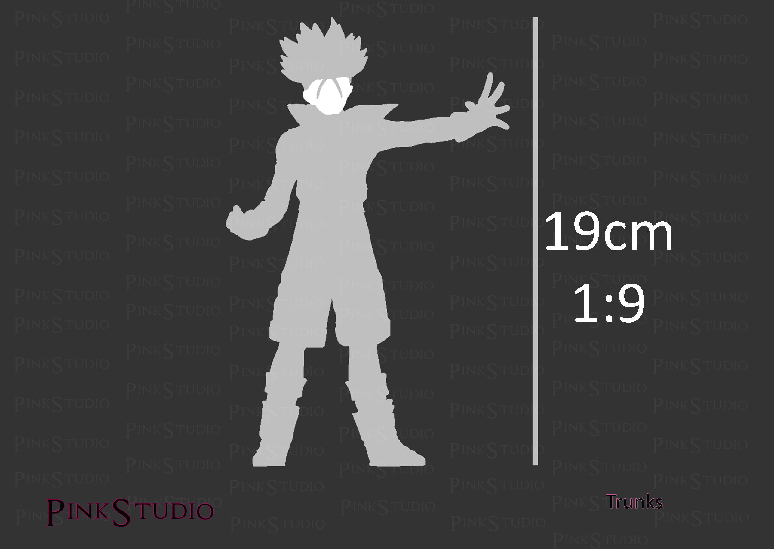Dragon Ball GT - trunks 3D model 3D printable | CGTrader
