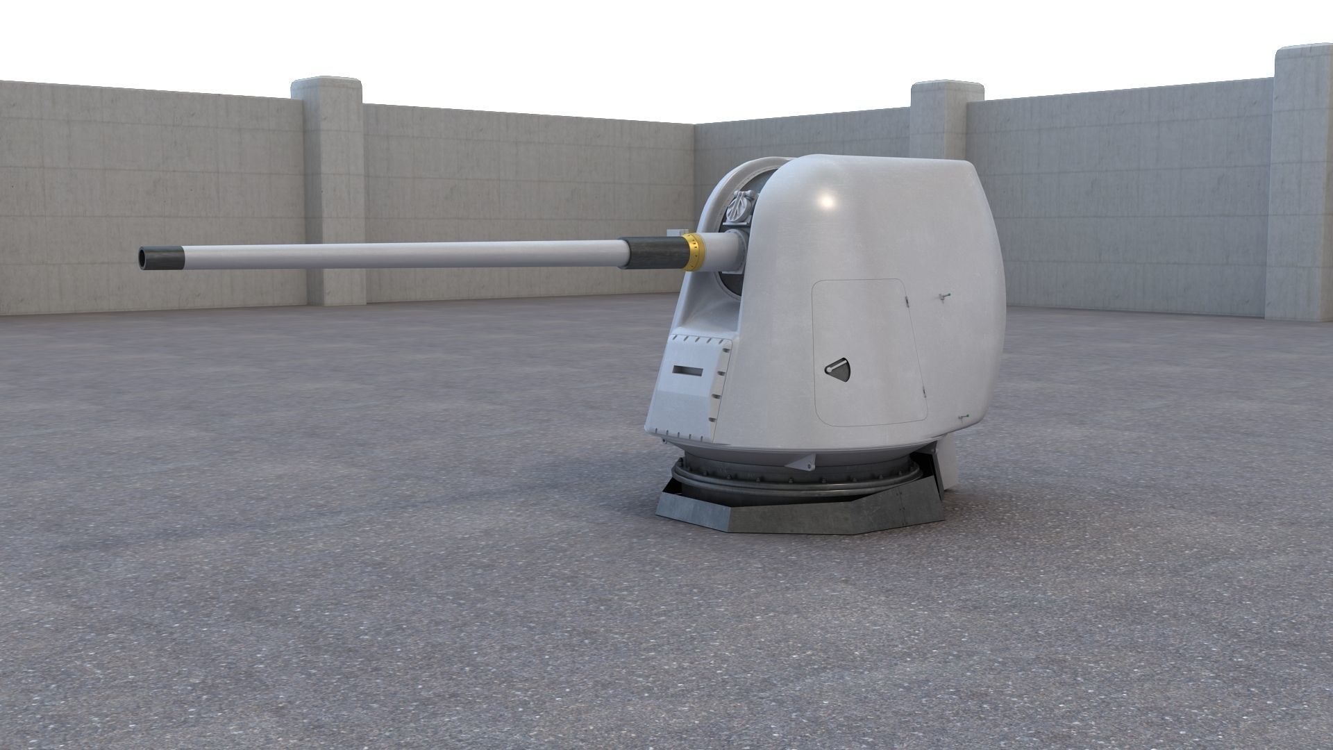 MK 45 Mod 2 3D model | CGTrader