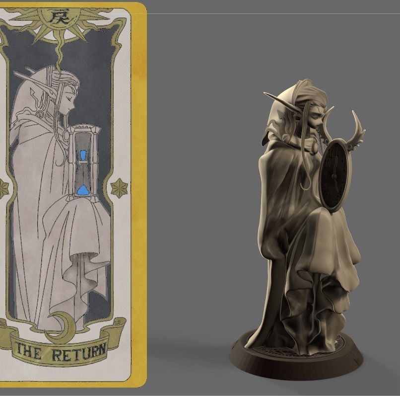 The Return Sakura Card Captor 3D model 3D printable | CGTrader