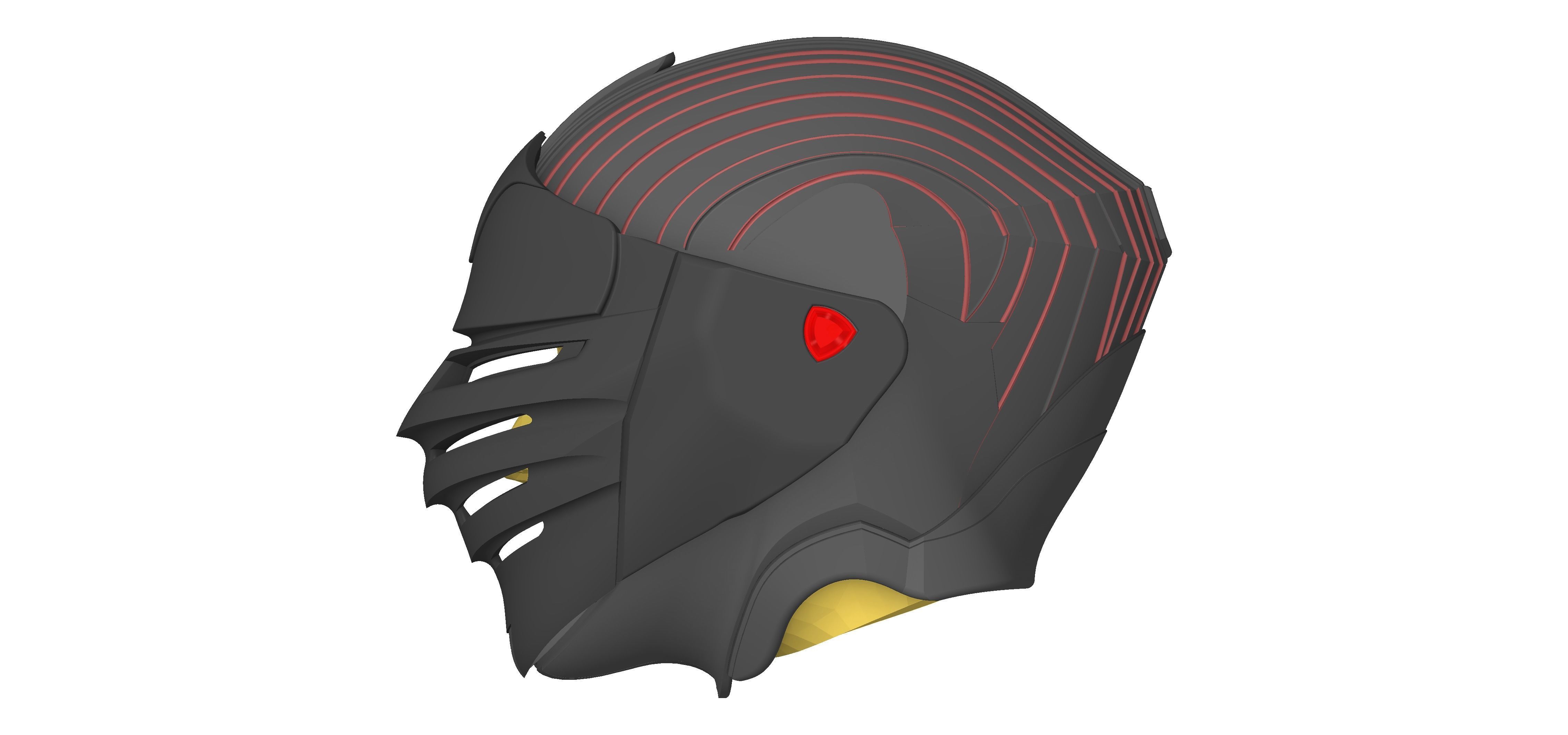 Marrok Helmet Inquisitor Helmet Ahsoka Cosplay By CC3D 3D model 3D ...