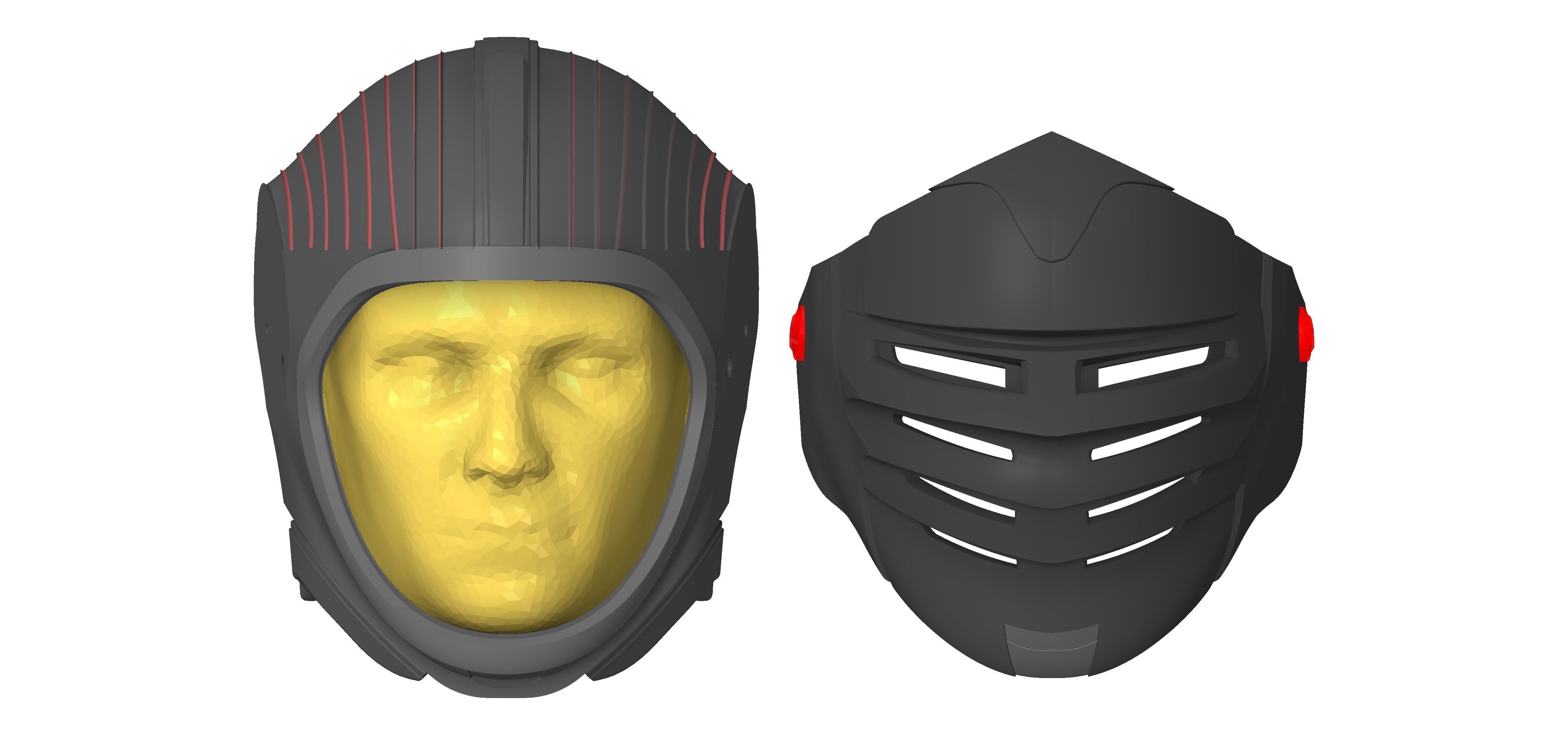 Marrok Helmet Inquisitor Helmet Ahsoka Cosplay By CC3D 3D model 3D ...