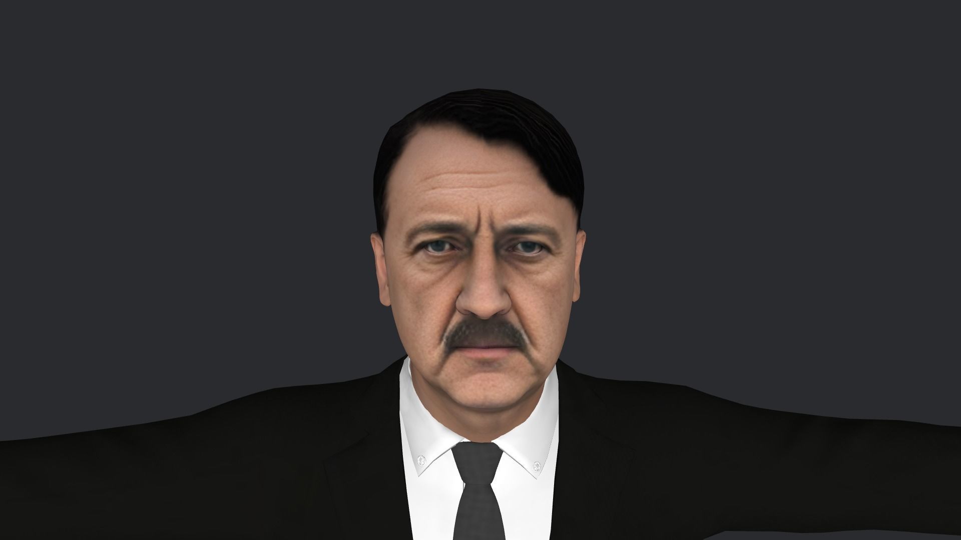 Adolf Hitler Hyper Realistic Full Body Fully Rigged 3D Character 3D model rigged | CGTrader
