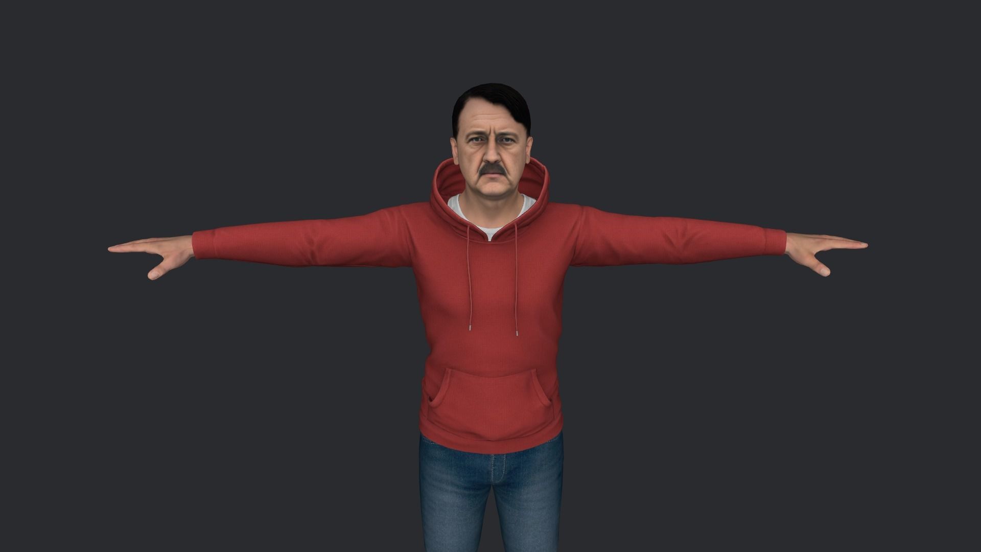 Adolf Hitler Hyper Realistic Full Body Fully Rigged 3D Character 3D ...
