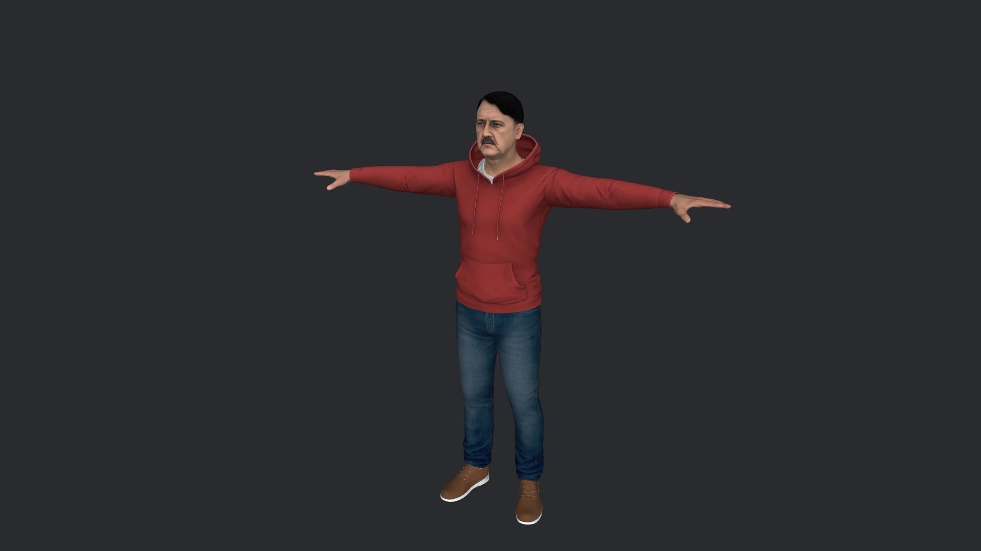 Adolf Hitler Hyper Realistic Full Body Fully Rigged 3D Character 3D ...