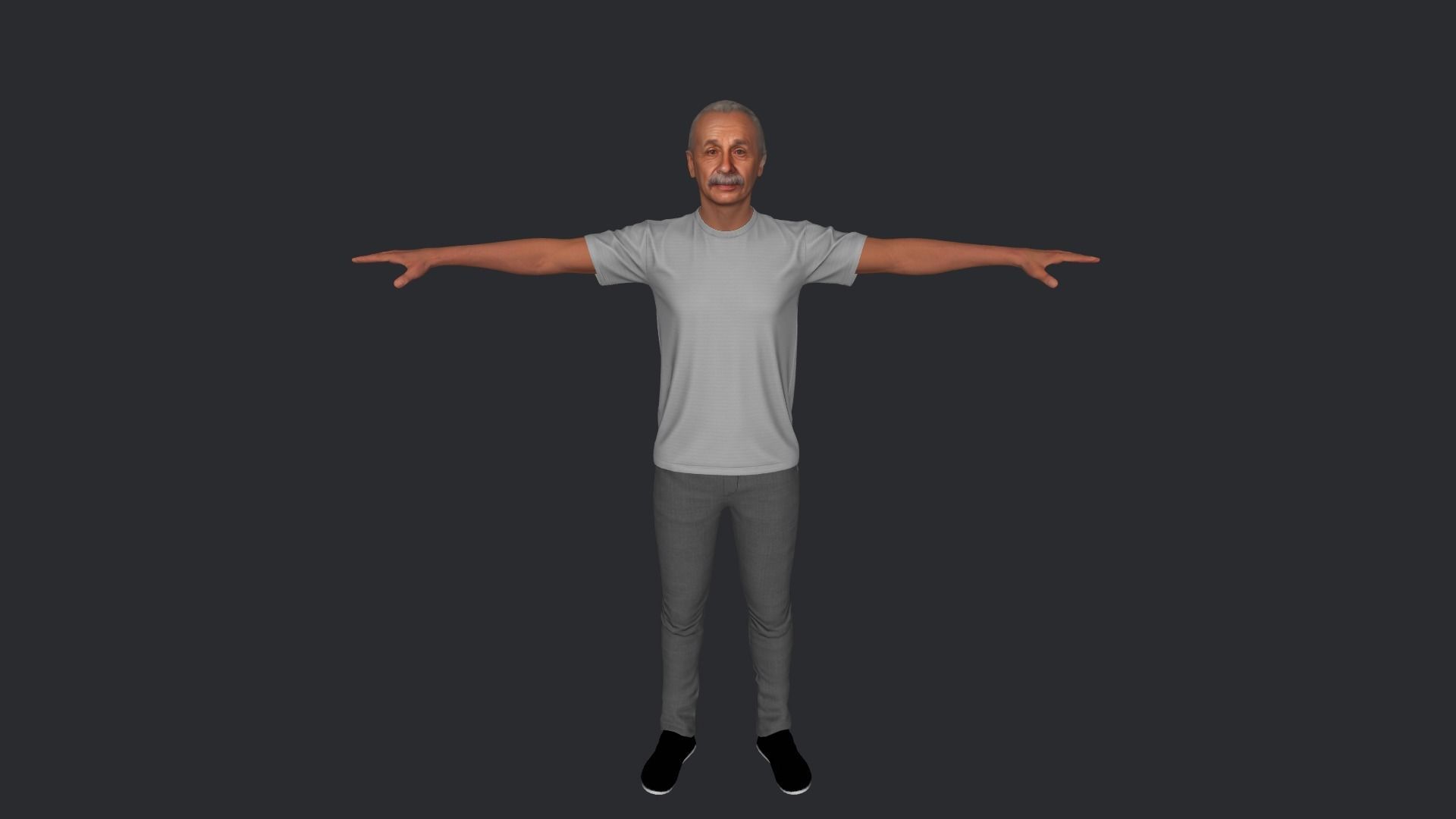 Albert Einstein Hyper Realistic Fully Rigged 3D Character 3D model ...