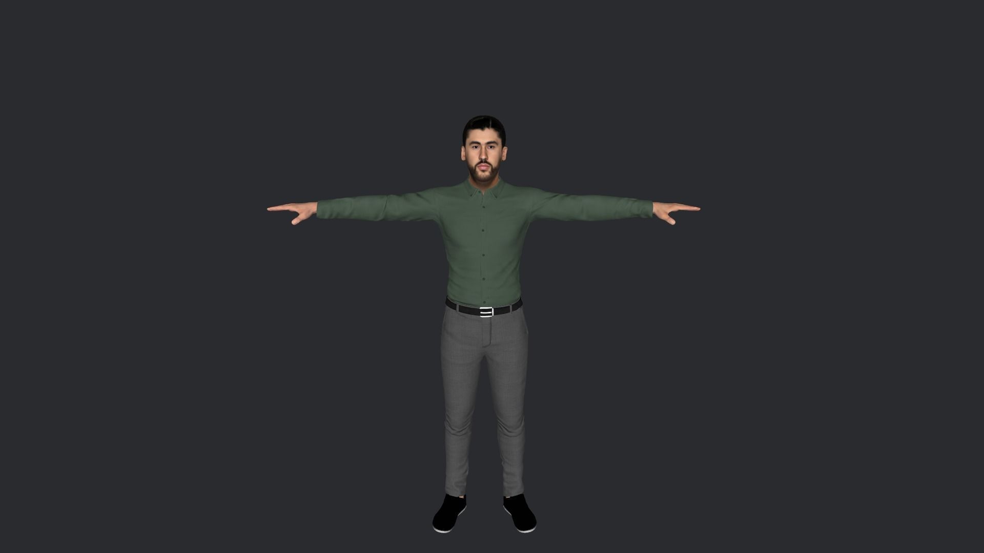 Bad Bunny Hyper Realistic Full Body Fully Rigged 3D Character 3D model ...
