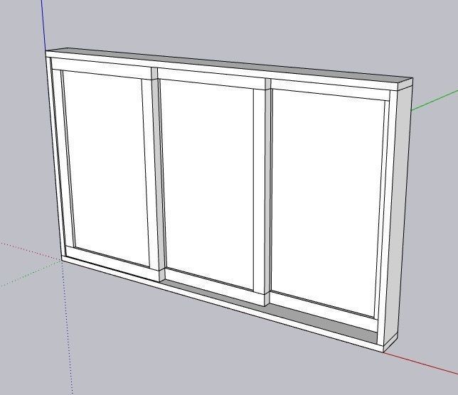 3D model SketchUp dynamic window VR / AR / low-poly | CGTrader