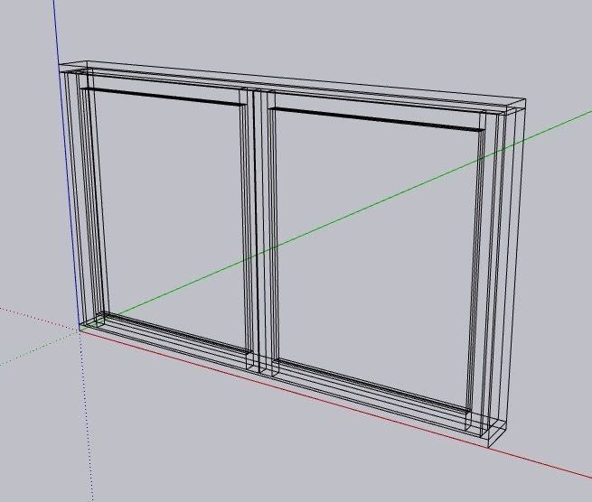 3D model SketchUp dynamic window VR / AR / low-poly | CGTrader