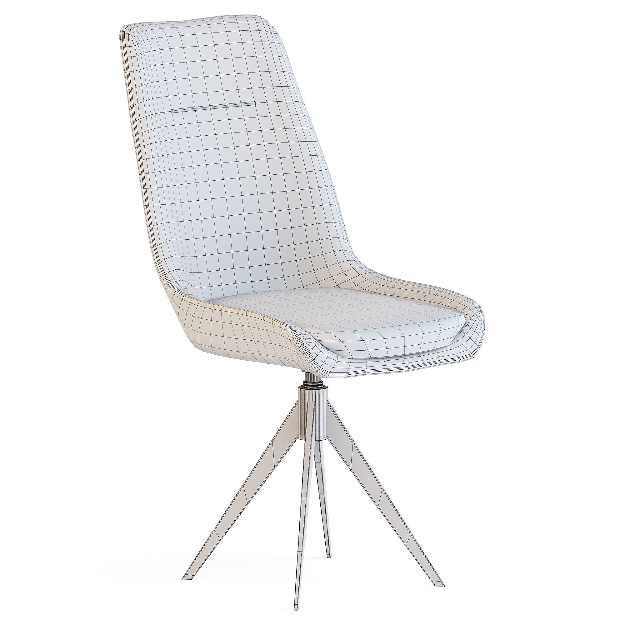Odaus Rotating Chair 3D model | CGTrader