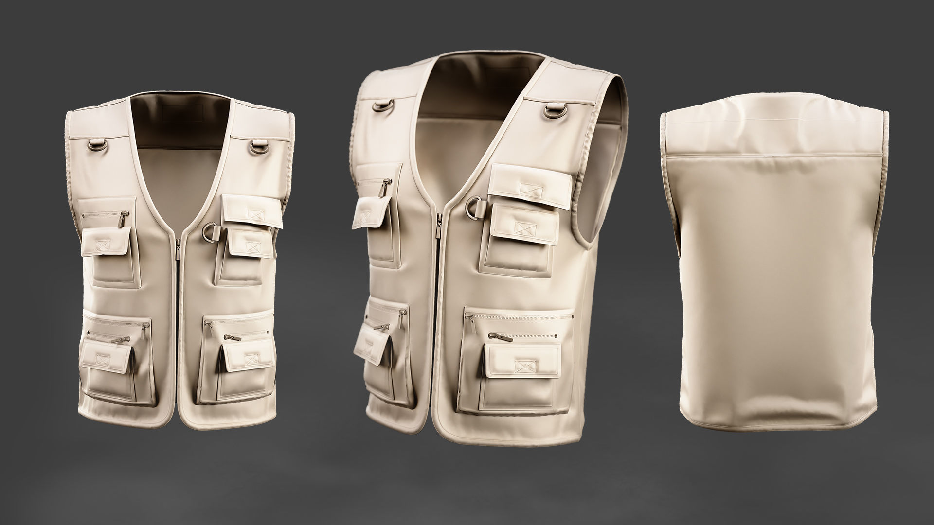 Fishing Vest 3D model | CGTrader