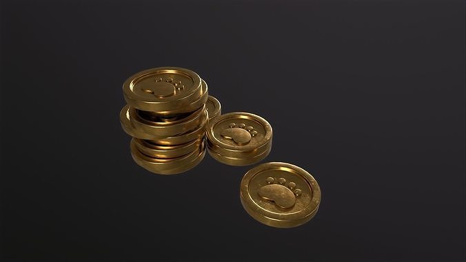 3D model Gold Coin 3D Model VR / AR / low-poly | CGTrader