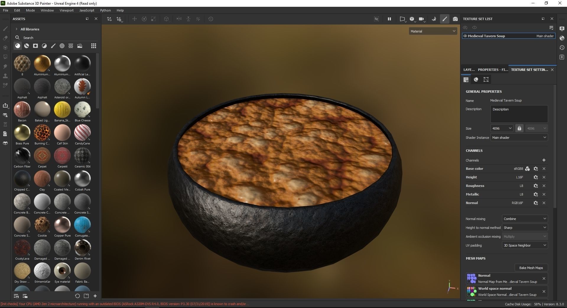 3D model Medieval Tavern Soup 3D Model VR / AR / low-poly | CGTrader