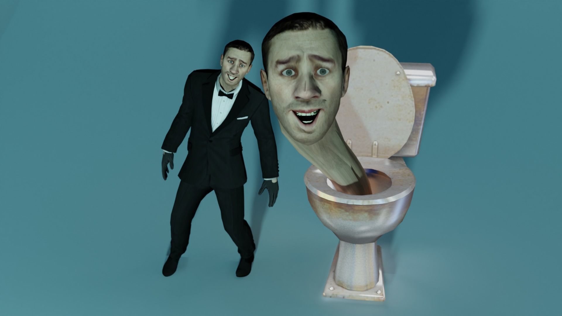 Skibidi Toilet Skibidi Multiverse 3D model rigged | CGTrader