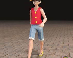Animated Luffy 3D Models | CGTrader