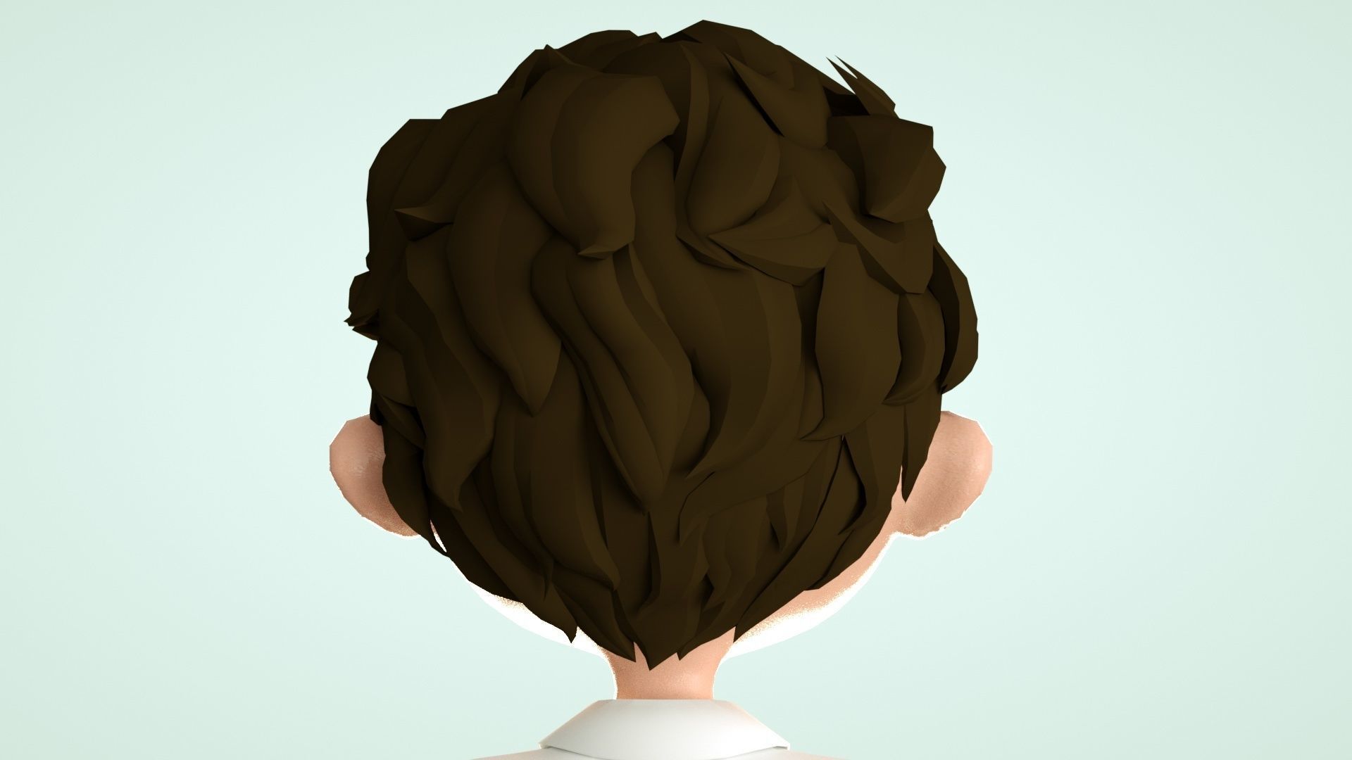 cartoon boy teenager youth hit worker kid ip c4d 3D model | CGTrader
