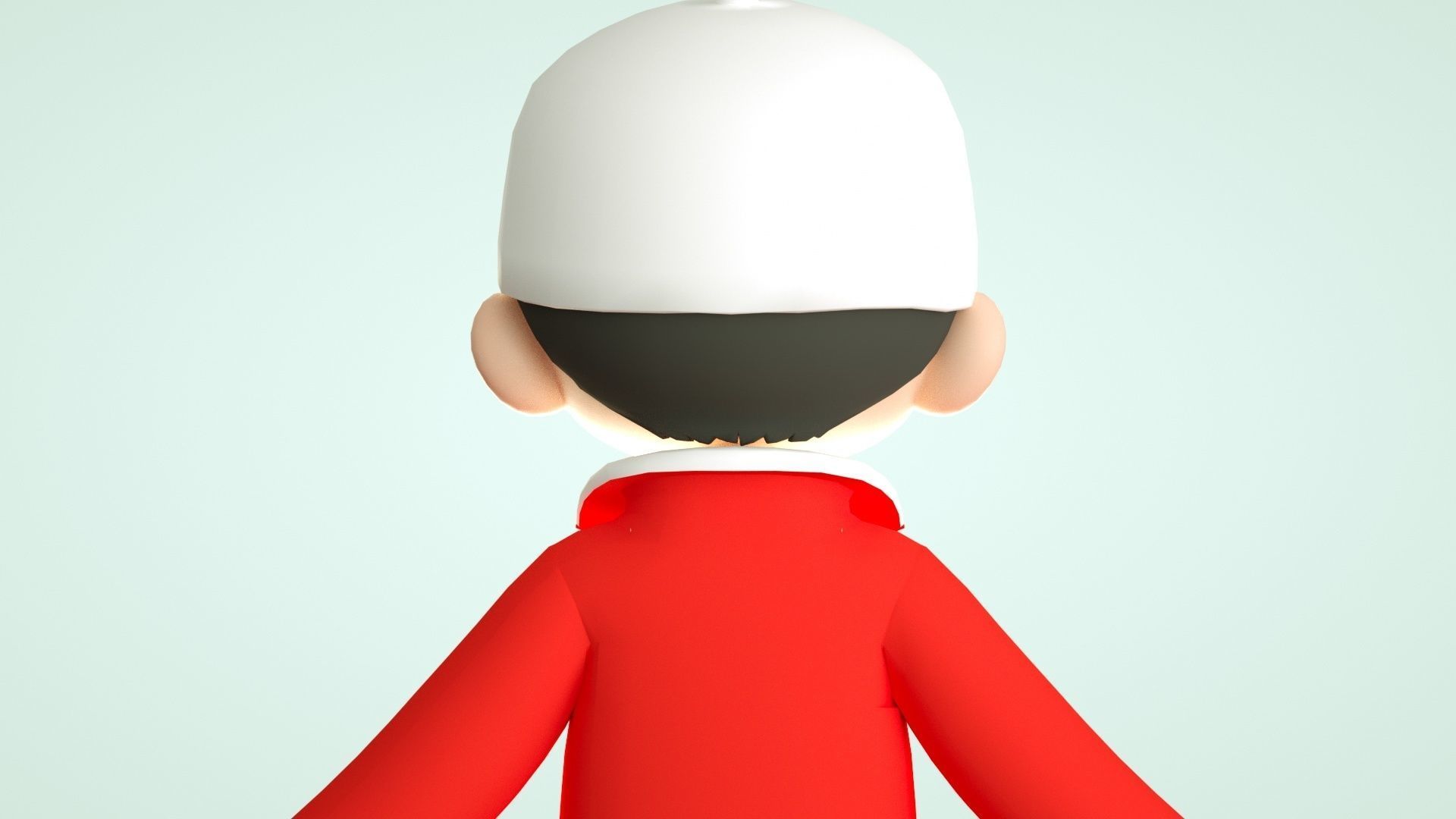 cartoon boy teenager youth kid student c4d ip 3D model | CGTrader