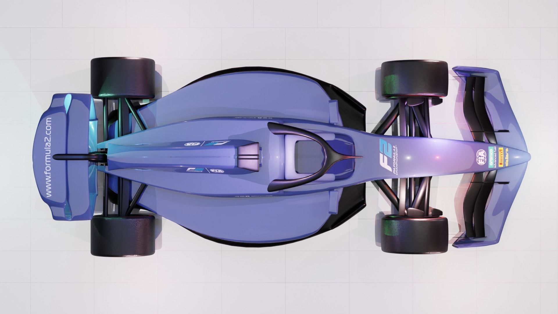 F2 2024 Launch Car 3D model | CGTrader