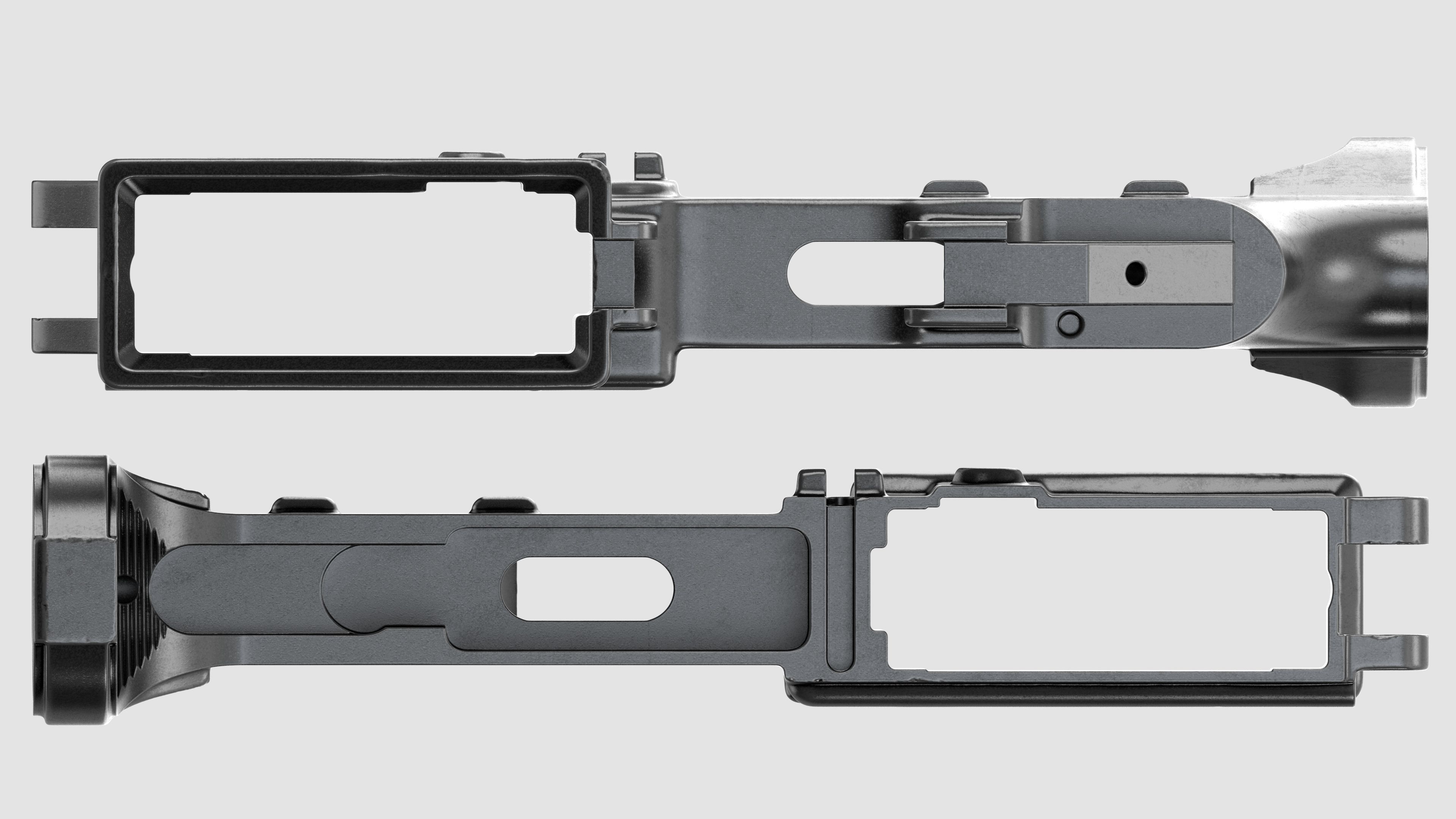 M4A1 - AR-15 - receiver lower - HIGHPOLY - NATO 3D model | CGTrader