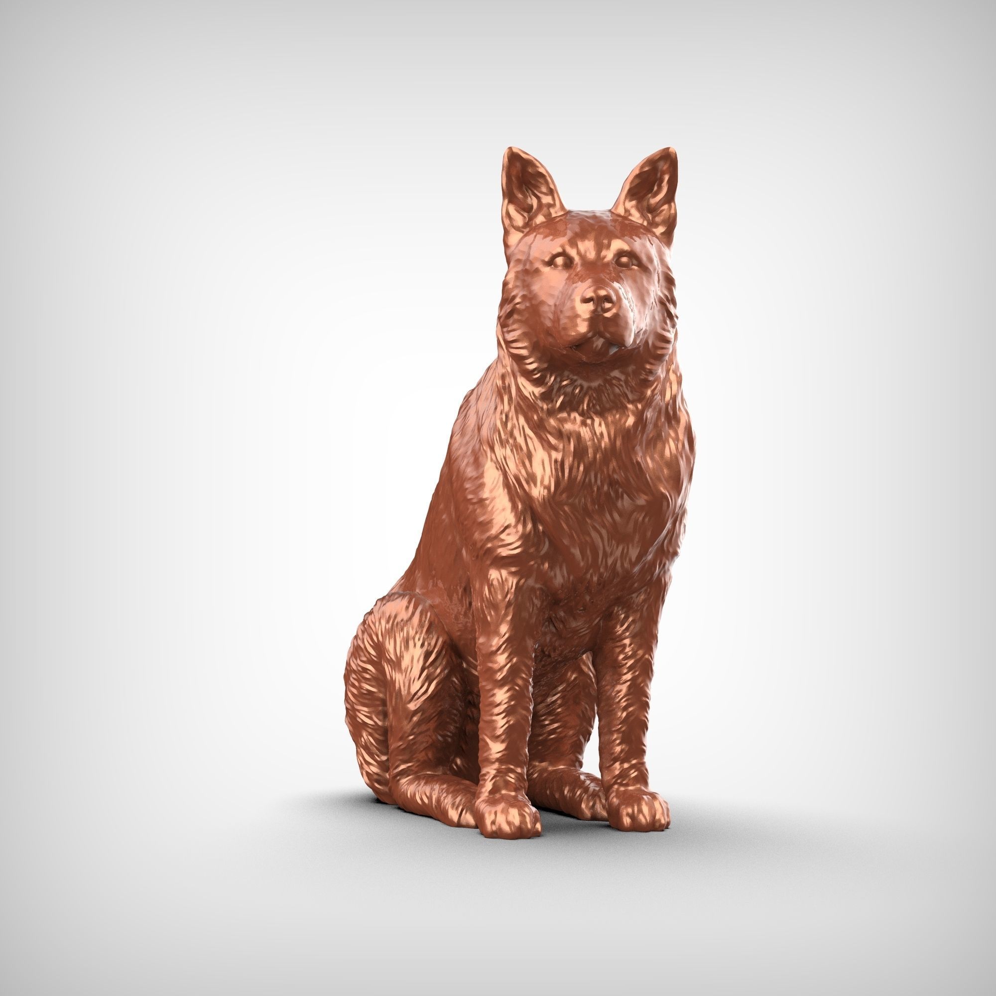 Australian Cattle Dog 3D Print Model Pose 06 3D model 3D printable ...