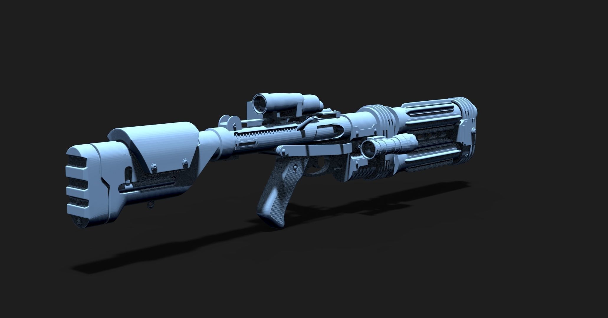 Shore trooper Gun 3D model | CGTrader