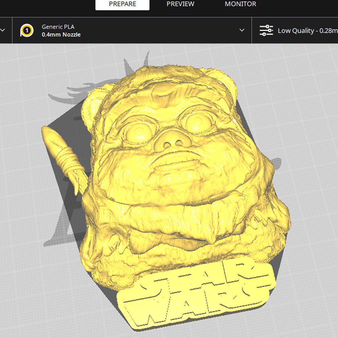 Starwars Ewok 3D model | CGTrader