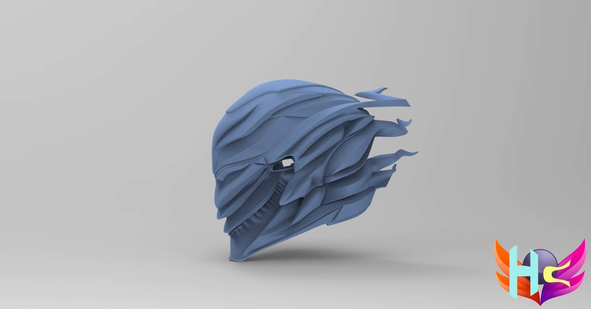 Savitar Helmet 3D model | CGTrader