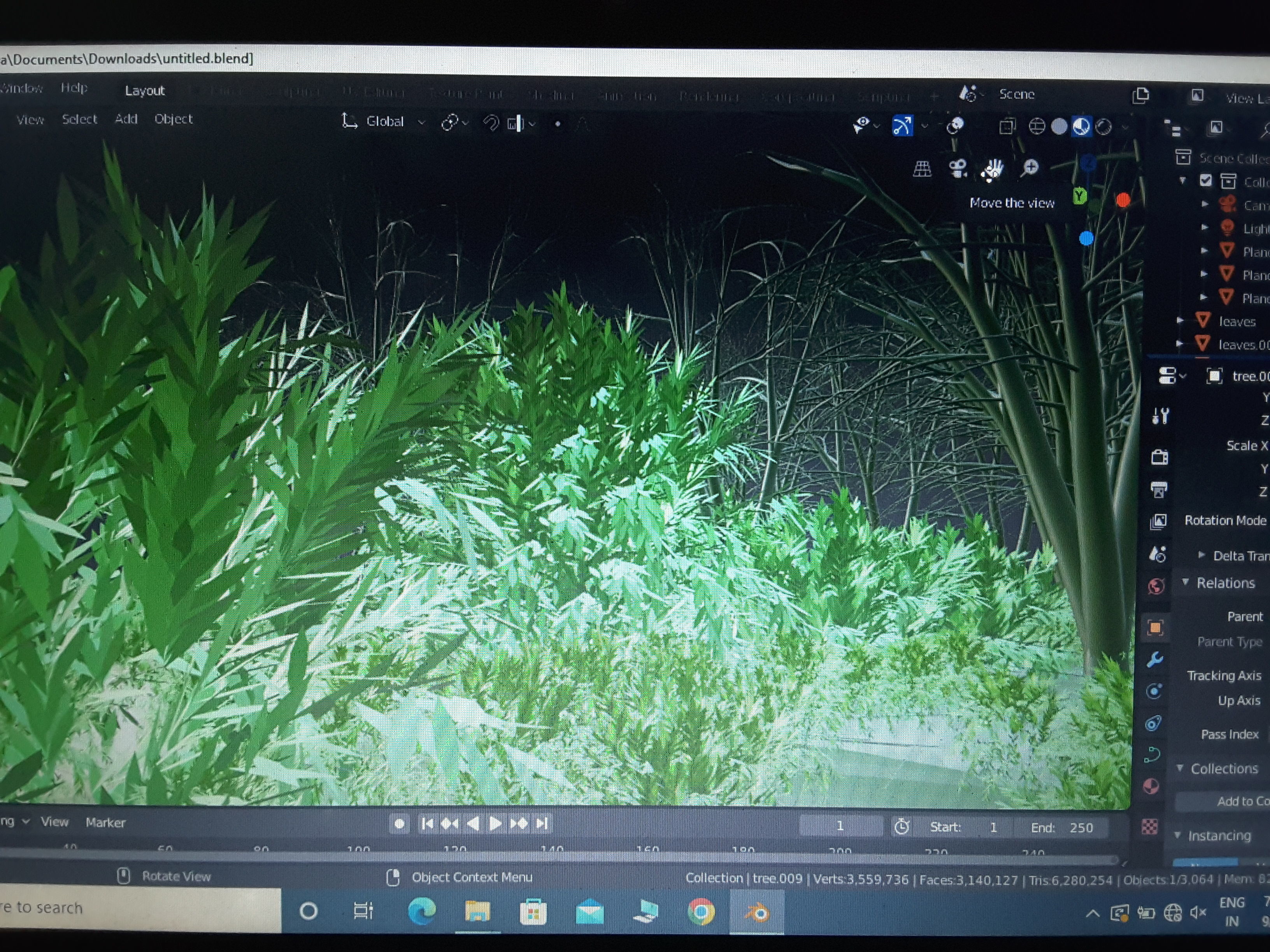 3D model FOREST MODAL VR / AR / low-poly | CGTrader