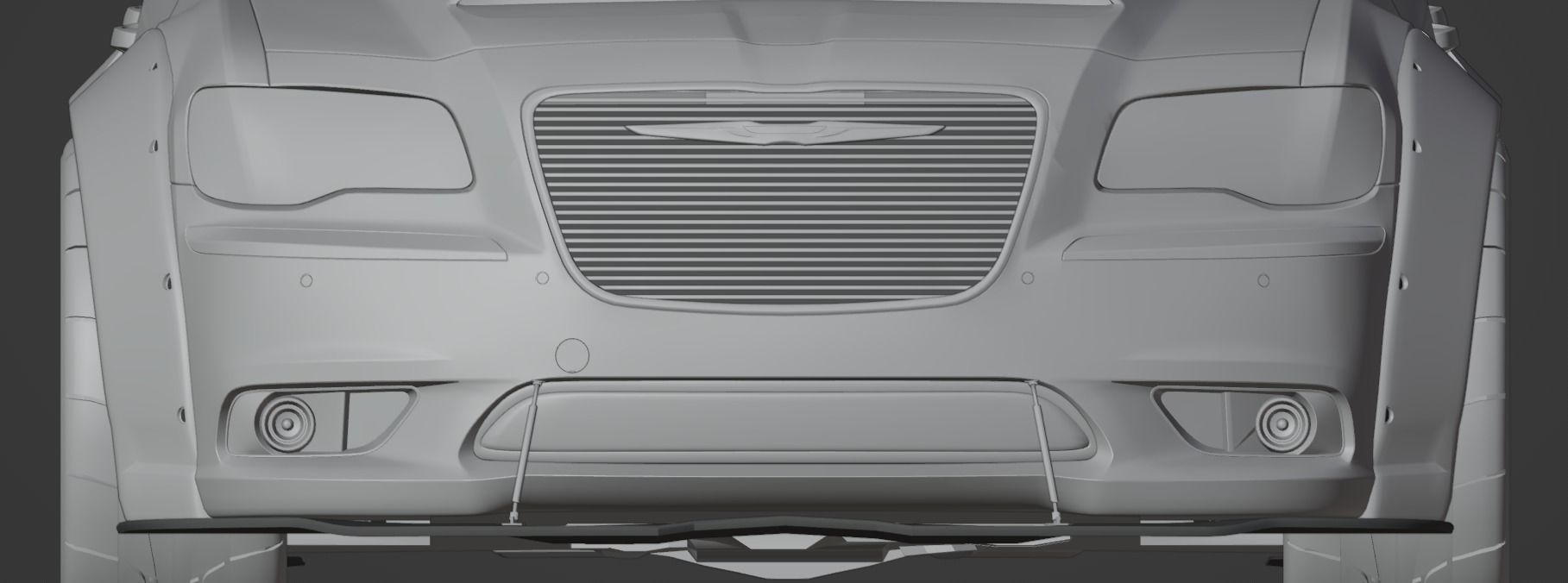Chrysler 300c 2018 Modified 3D model | CGTrader