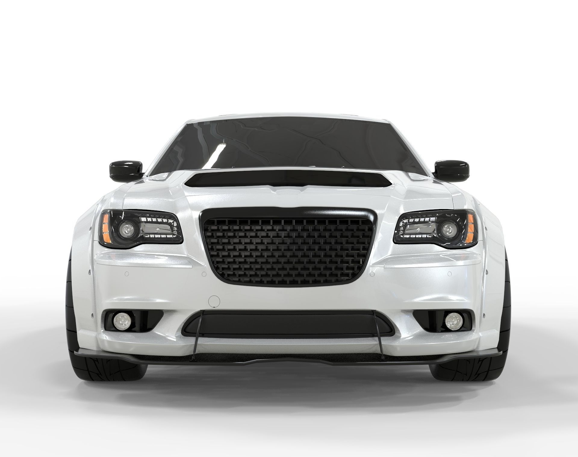 Chrysler 300c 2018 Modified 3D model | CGTrader