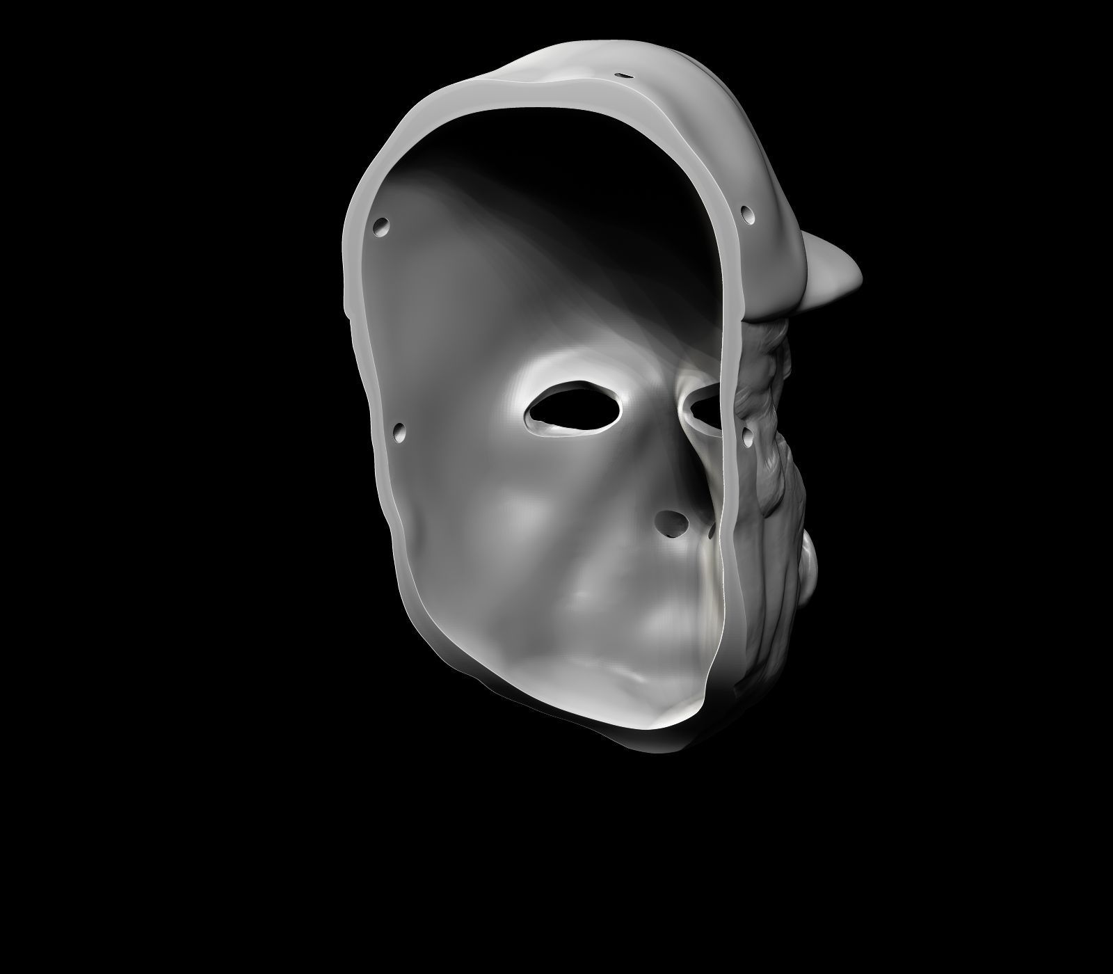 Super Mario Mask 3D model 3D printable | CGTrader