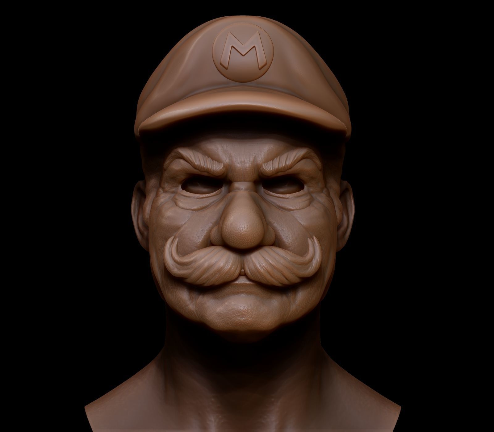 Super Mario Mask 3D model 3D printable | CGTrader
